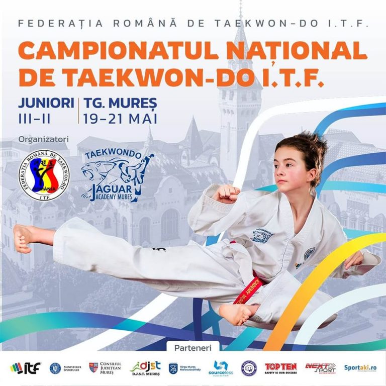 Campionatul Național de Taekwon-do ITF pentru juniori III și II, Tg. Mureș, 19-21 mai 2023 ...
